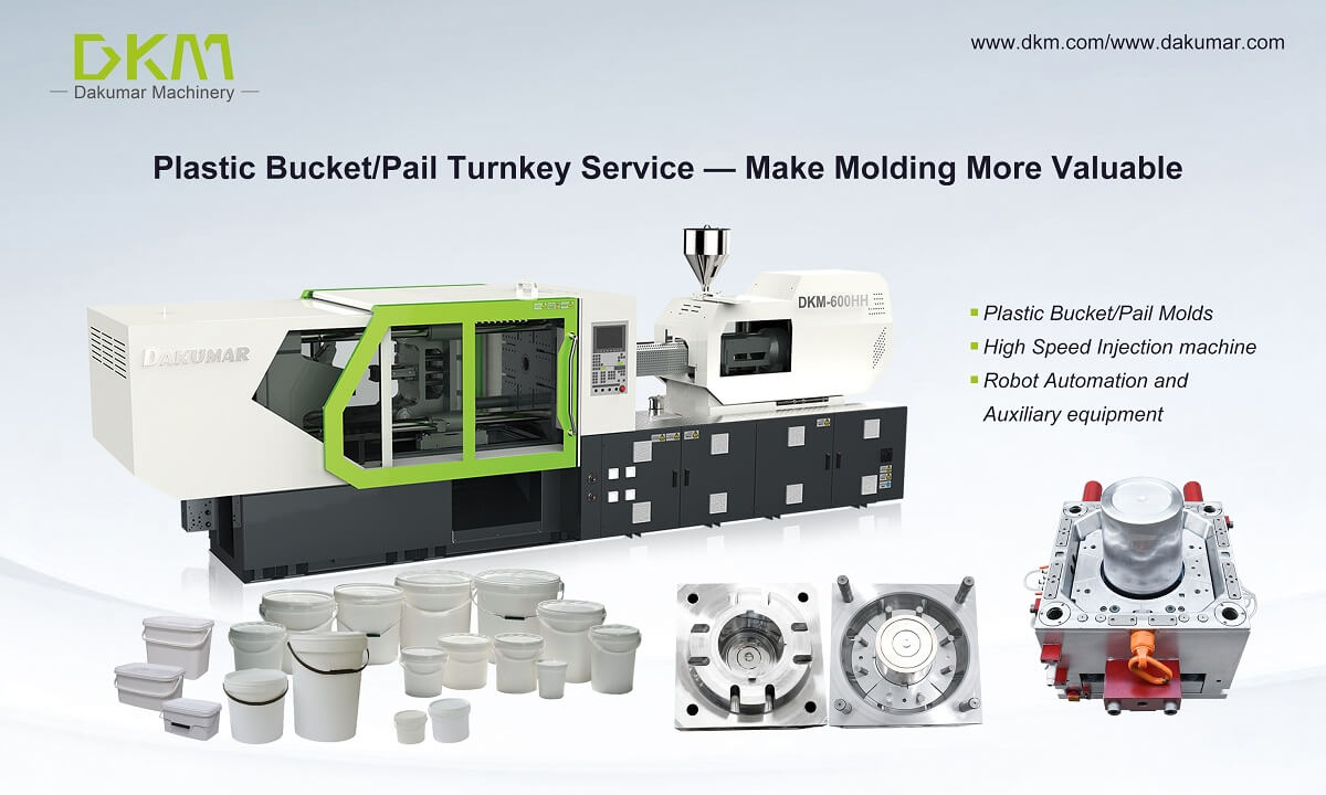 Plastic Paint Bucket Production Line|DKM Turnkey Solution-Dakumar