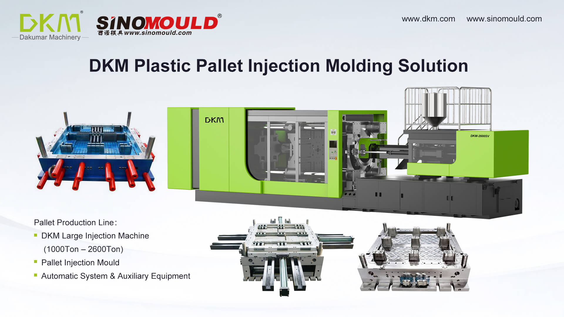 Plastic Pallet Molding Line Dkm