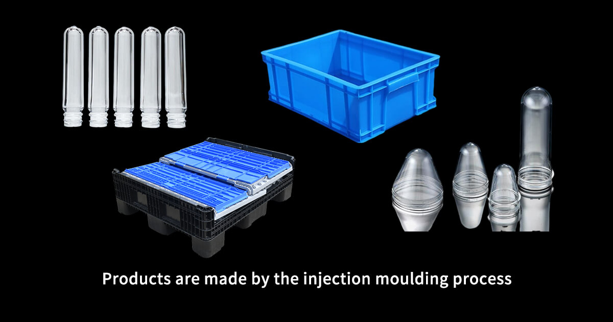 What products can be made by injection molding method?