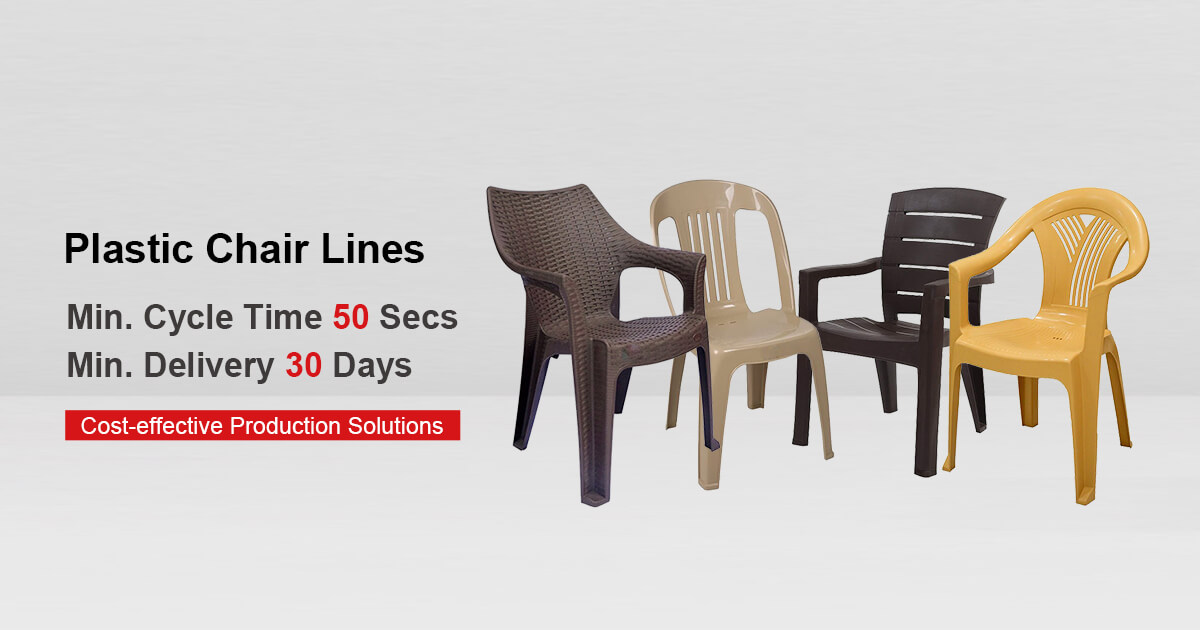 Plastic Chair Production Lines|Plastic Furniture Molding Solutions-DKM